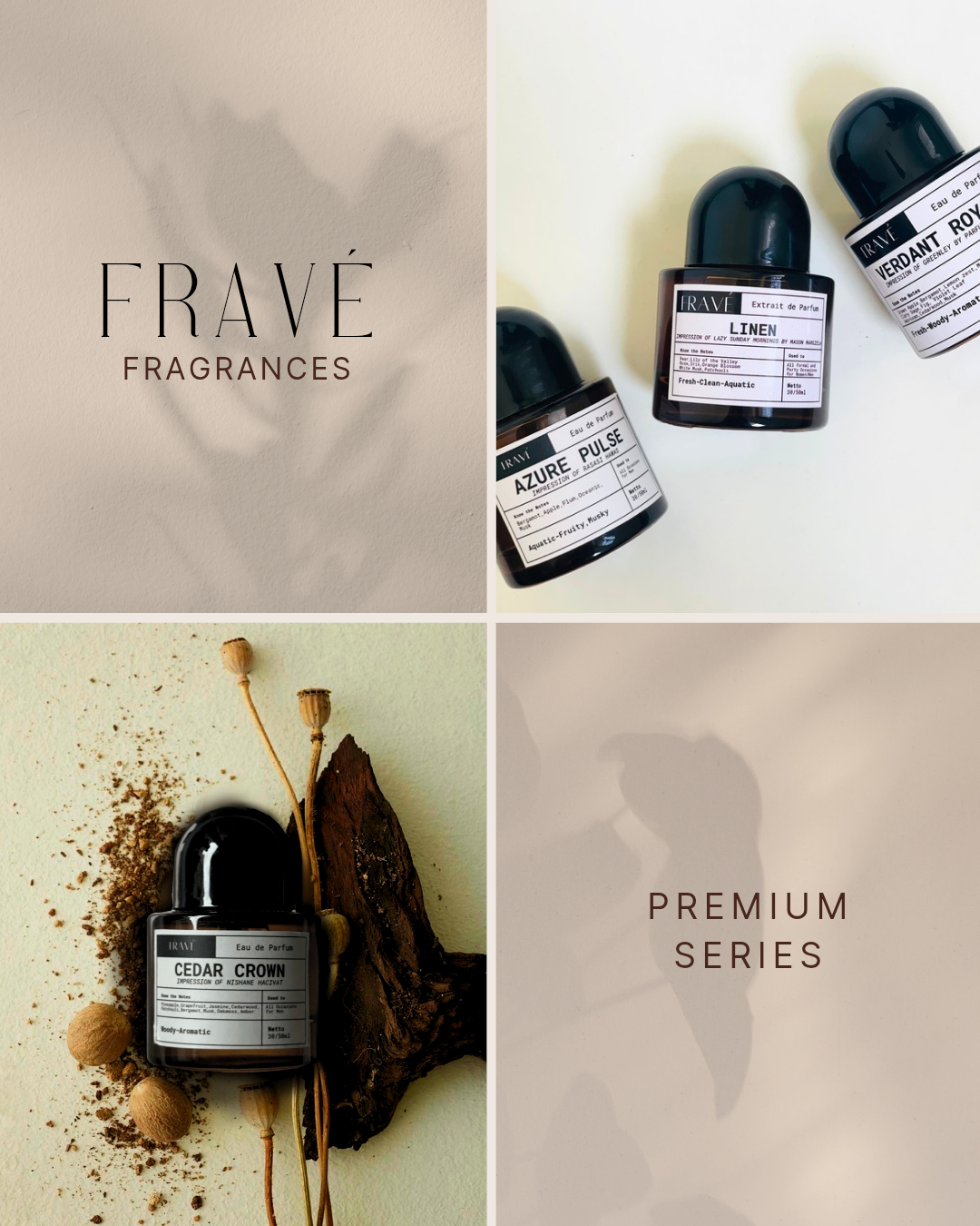 PREMIUM SERIES – FRAVÉ FRAGRANCES